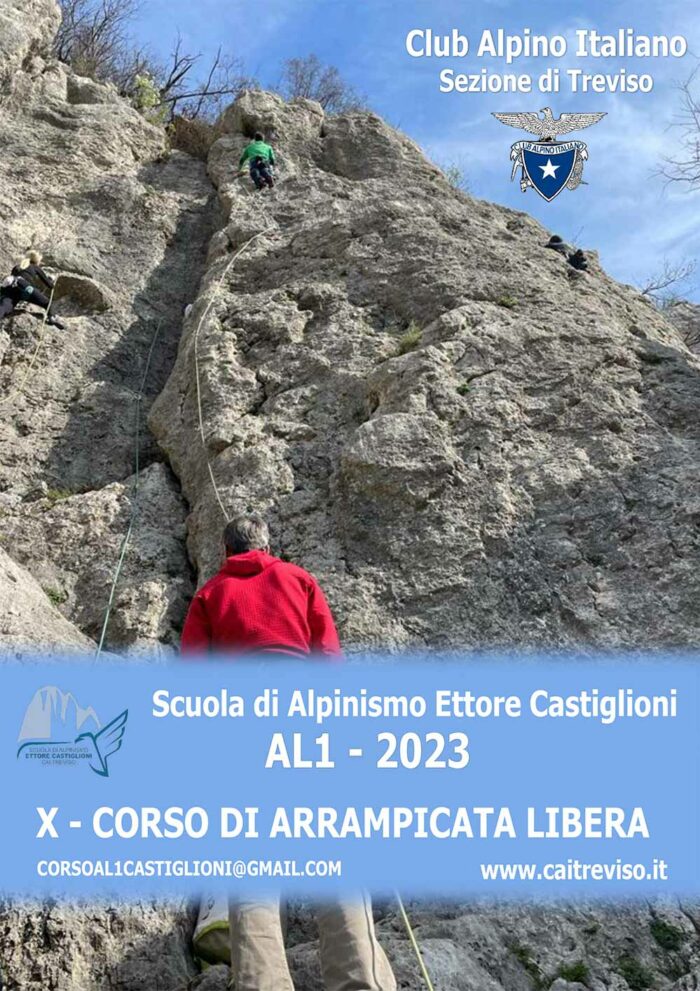 X Corso di Arrampicata Libera - AL1 - 2023 - C.A.I. sezione di Treviso ...