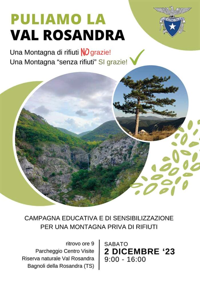 Puliamo la Val Rosandra - C.A.I. sezione di Treviso